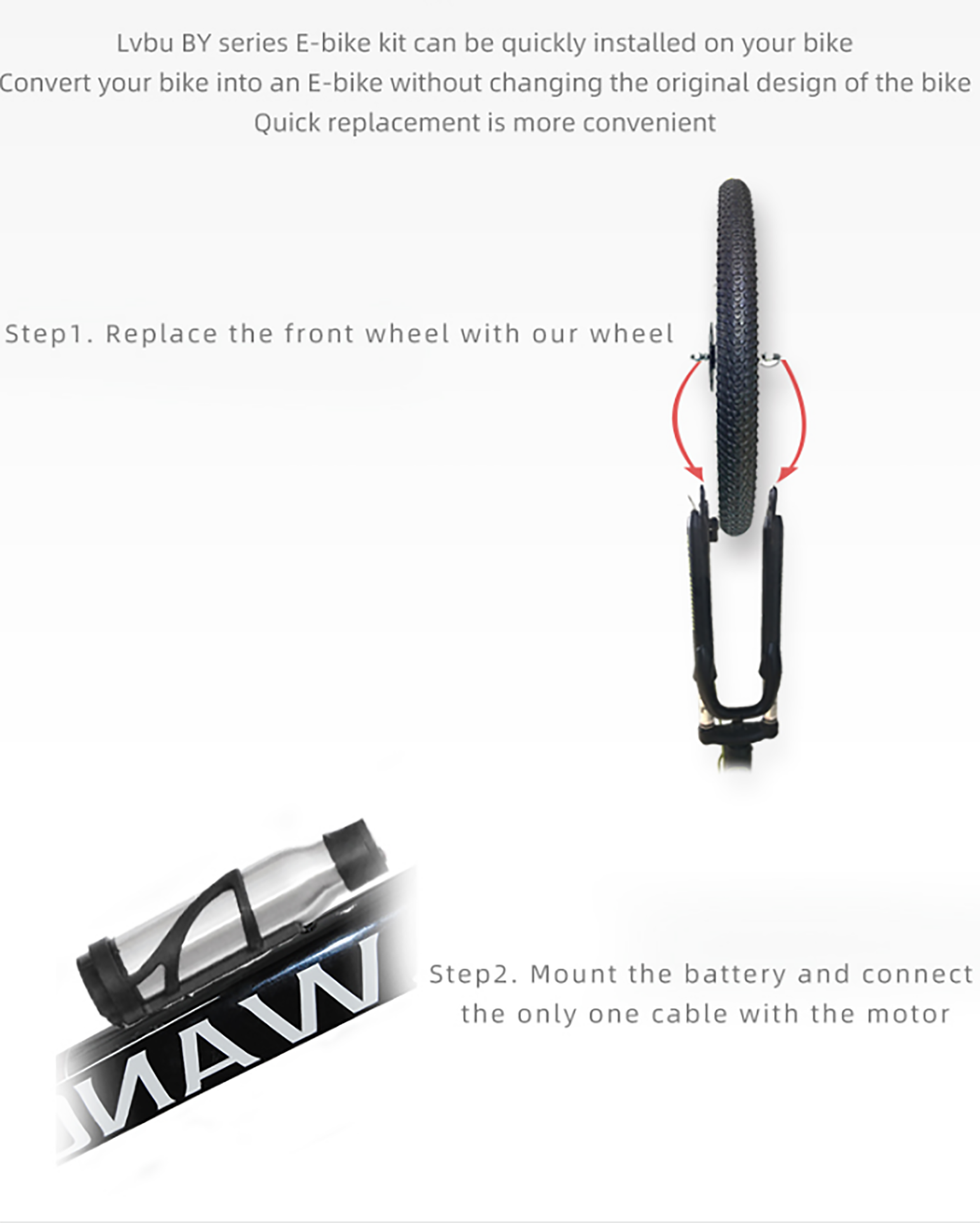 Lvbu Ebike kit--low carbon travel enjoy free riding-Lvbu ebike kit ...