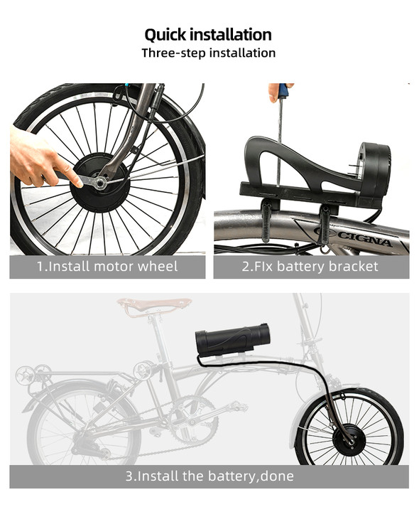 Transforming Your Brompton Bicycle into an Electric Bike: LVBU E-Bike ...